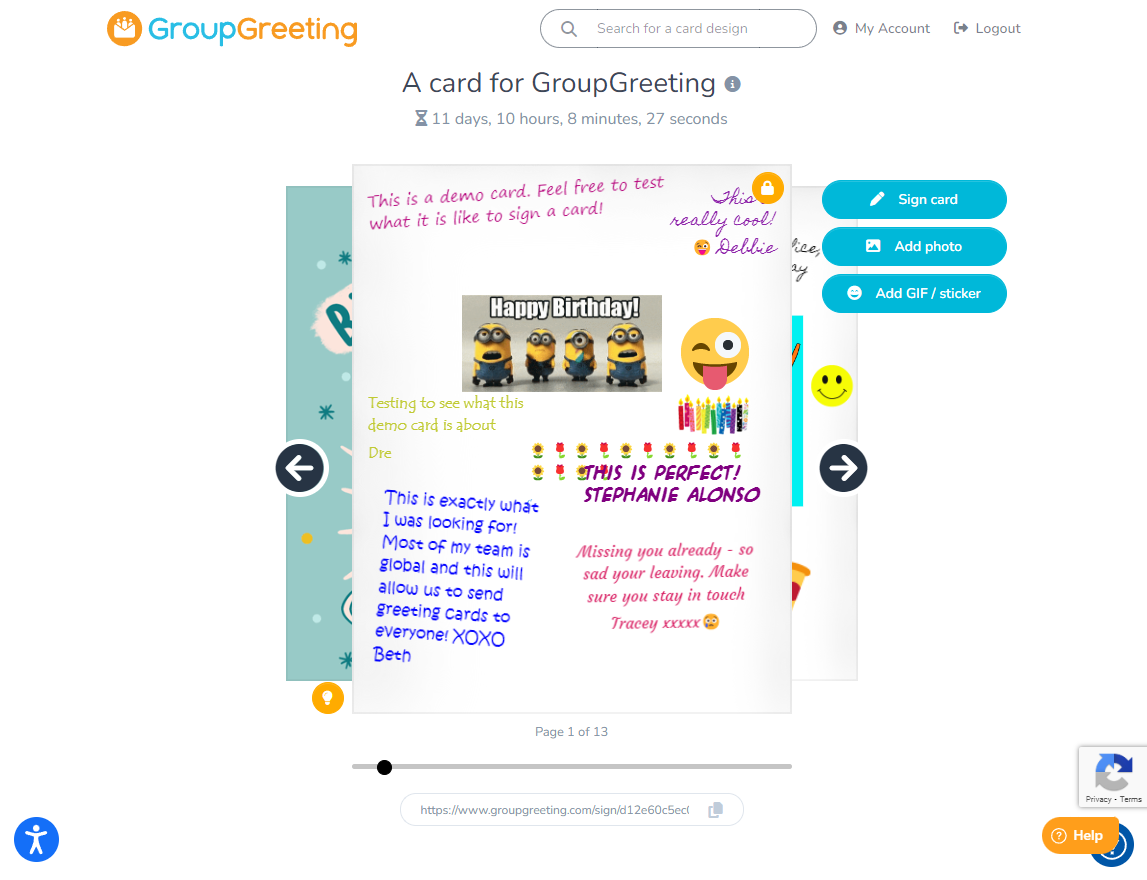 Best Group Greeting Card Websites in 2024 | Happy Tree Cards